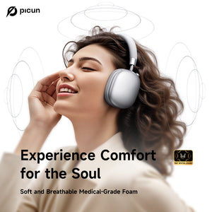 Picun F5 Headphones — Great Sound, Stylish Look & Long Battery Life